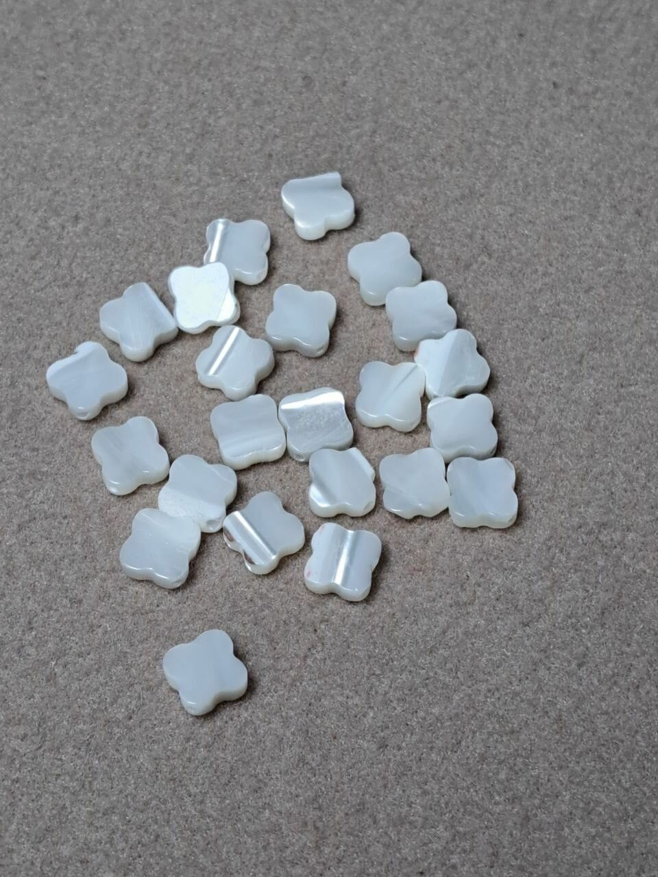 Бусины перламутр, натуральный камень, для рукоделия, для творчества, для украшений, 8 мм