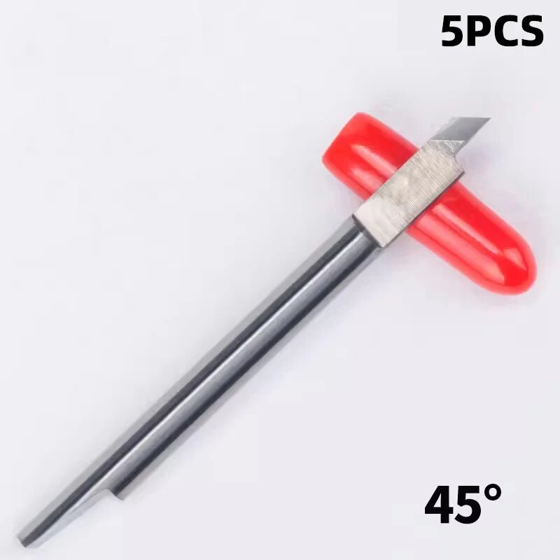 HUHAO 5 шт./лот SUMMA T резак 30/45/60 градусов лезвия из твердосплавной стали режущий плоттер виниловый резак нож для лезвий типа SUMMA T Degree 45 X 5pc