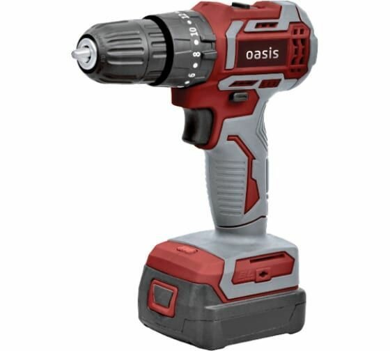 Шуруповёрт Oasis "ASU-18A", LiIon, с аккумулятором, быстрозажимной патрон