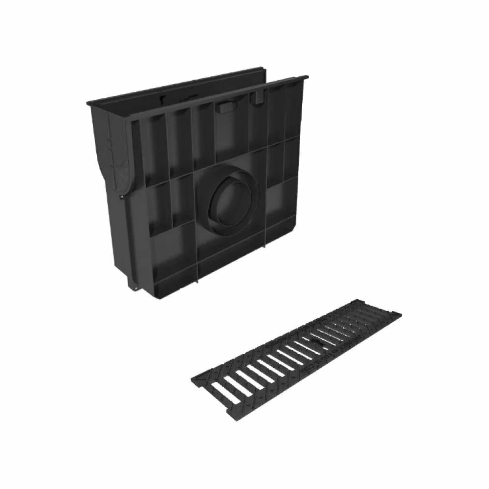 Gidrolica Пескоуловитель пластиковый с щелевой чугунной решеткой, кл. с250 808506