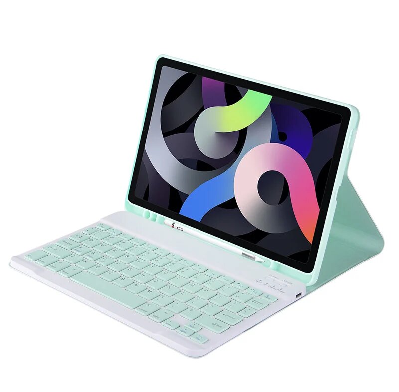 Чехол-клавиатура для iPad Mini 5 с тачпадом Russian, mint key case