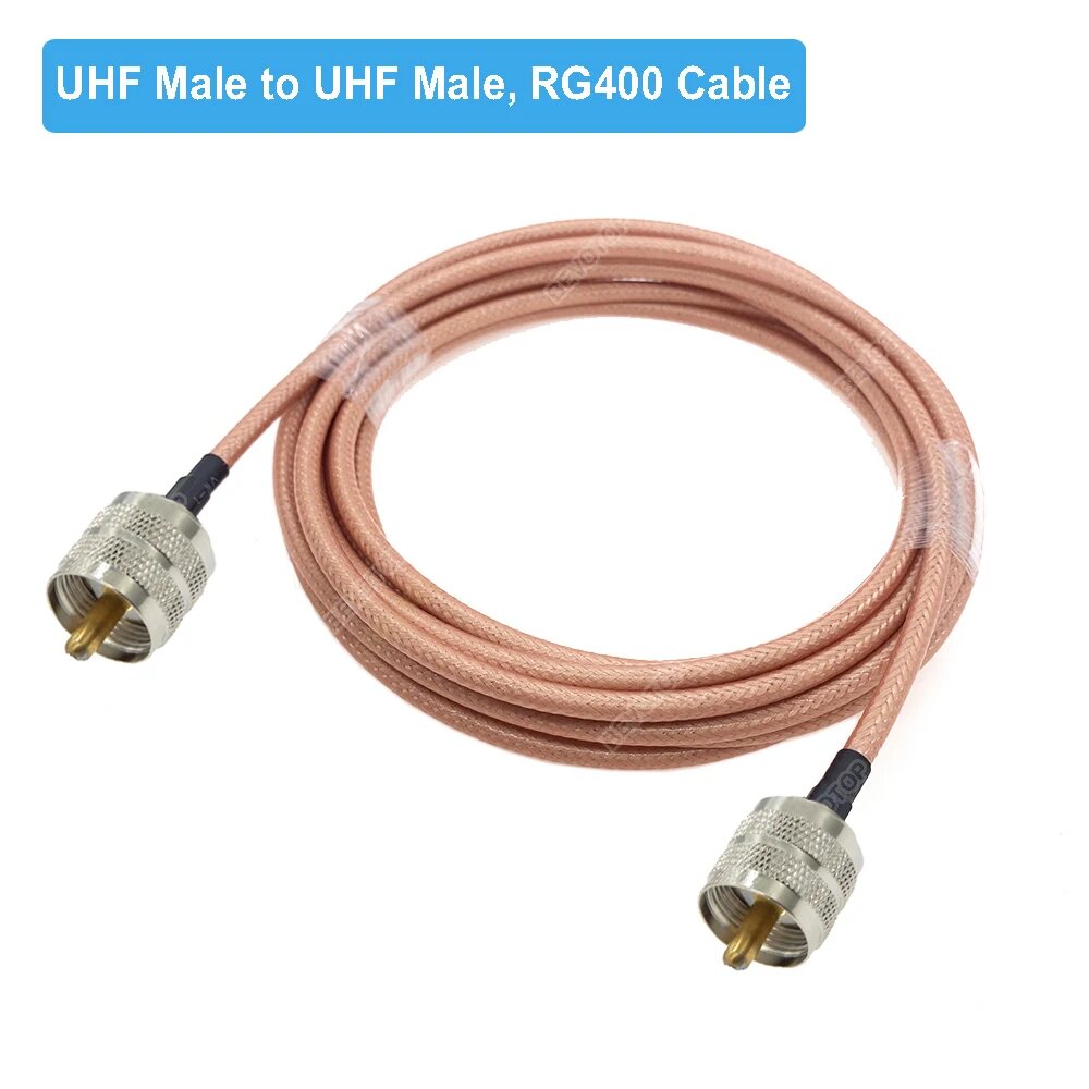 BEVOTOP RG400 кабель УВЧ-УВЧ 20/30/50/100/150/200 см 1M, UHF M to UHF M