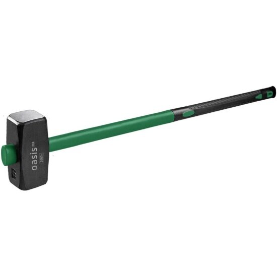 Кувалда Oasis (обратный всад) с удлиненной обрезиненной фибергласовой рукояткой Eco 3000 г_103010801003