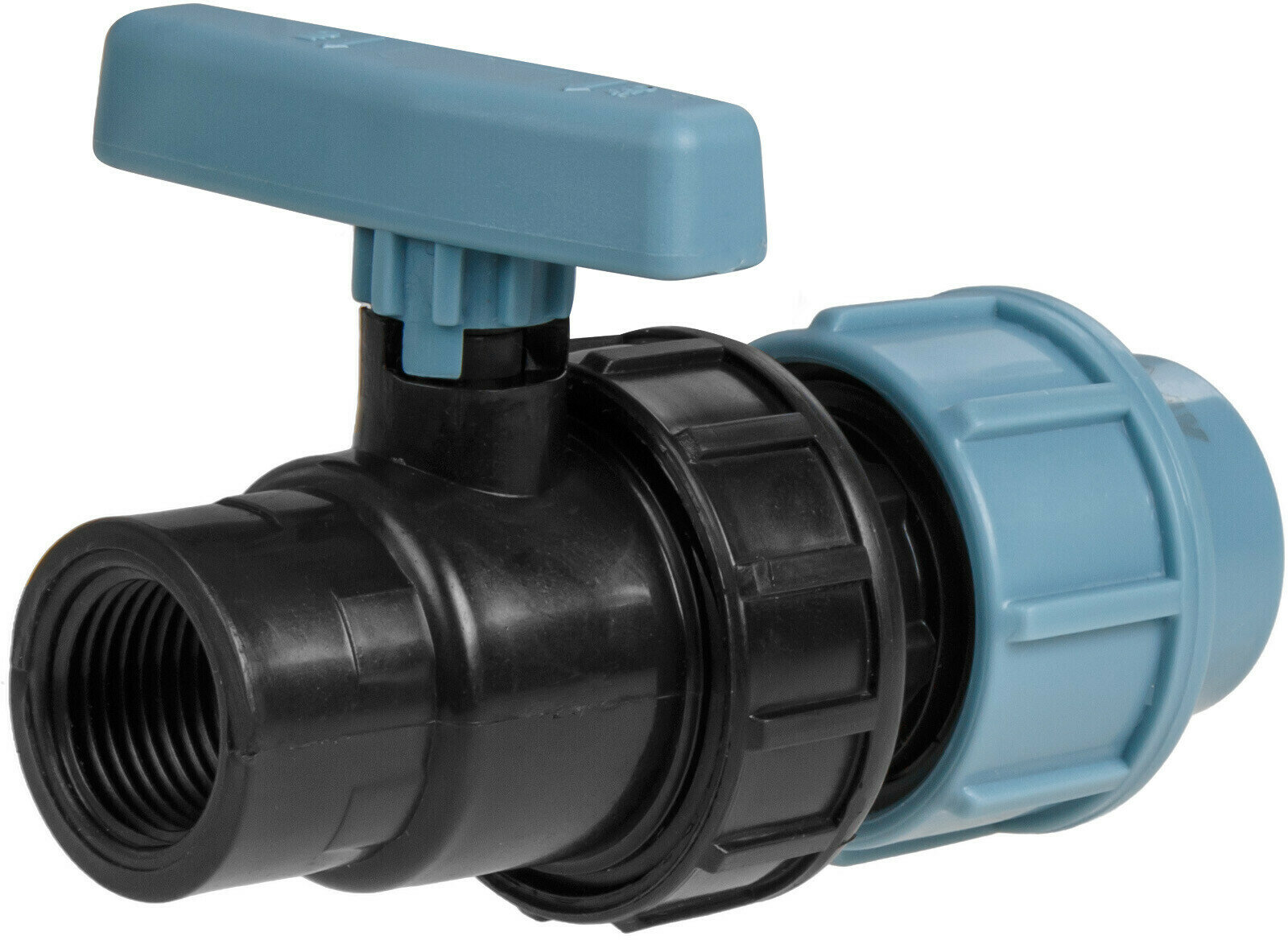 Кран шаровый компрессионный 20 х 1/2" внутренняя резьба AV ENGINEERING (AVE1332012F)