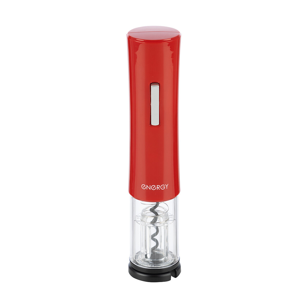 Электрический штопор Energy EN-557B, металлический, пластик, красный