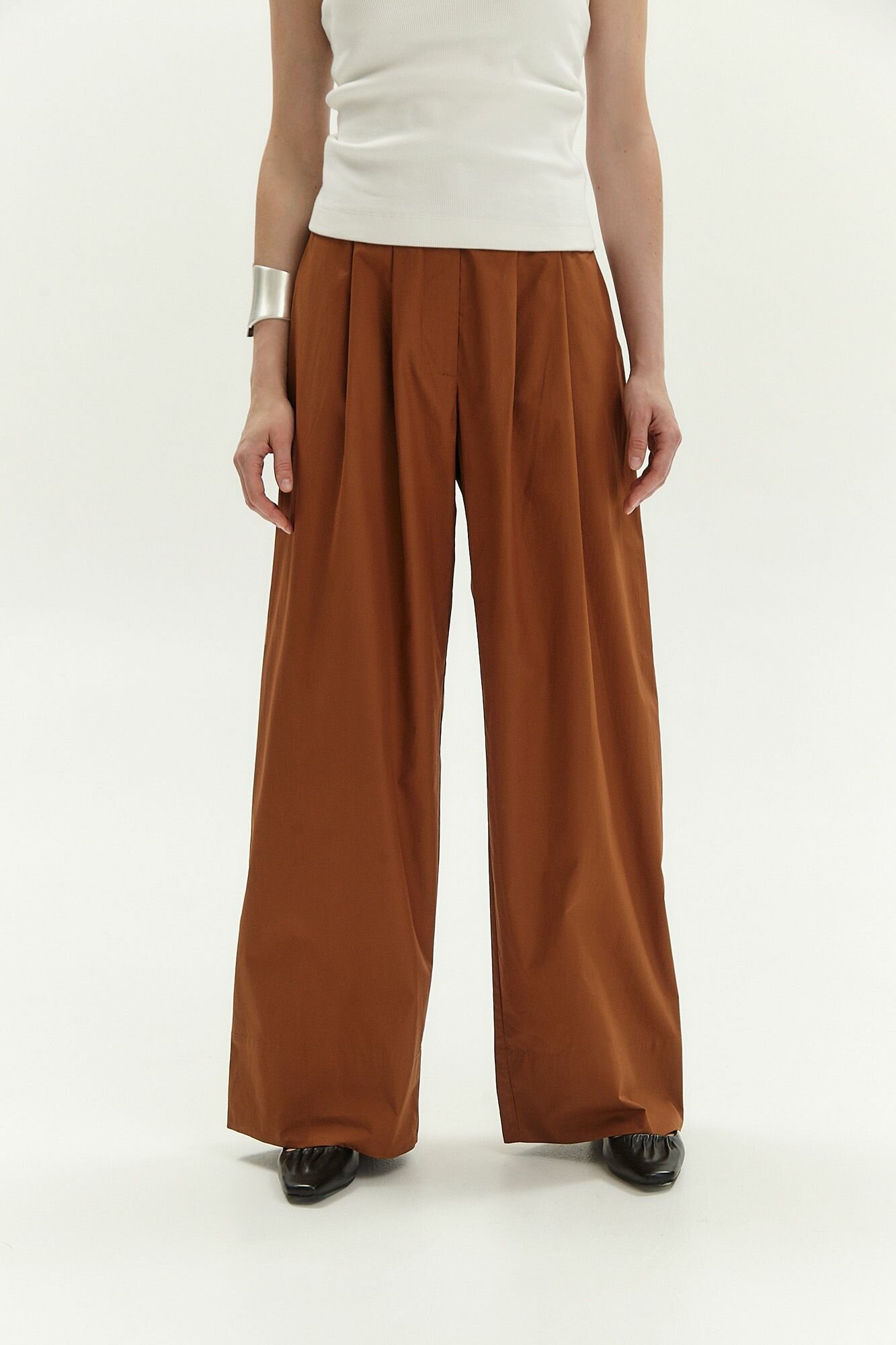 Брюки клеш Осень-зима 2024