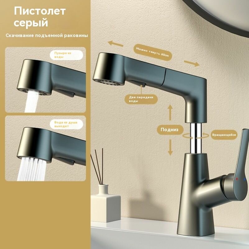 Вентиль для радиатора черный матовый Кран водоразборный