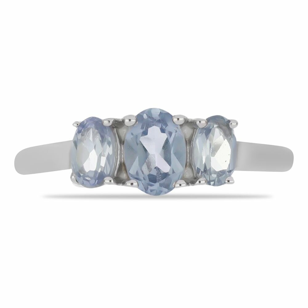 Кольцо дорожка, серебро, 925 проба, родирование, александрит синтетический