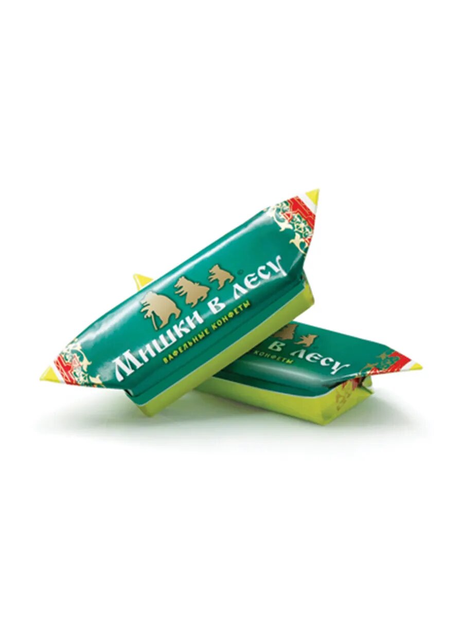 Конфеты Мишки в лесу вафельные, 1000 г