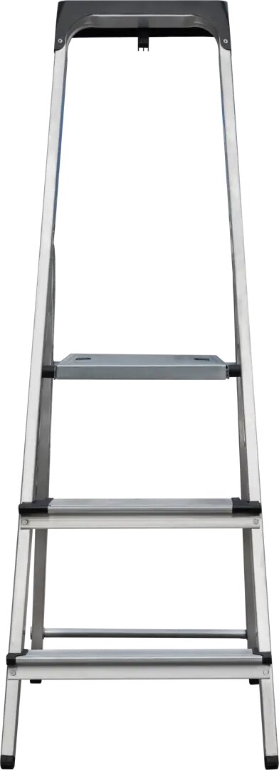 Стремянка алюминиевая Standers 3 ступени, максимальная нагрузка 150 кг