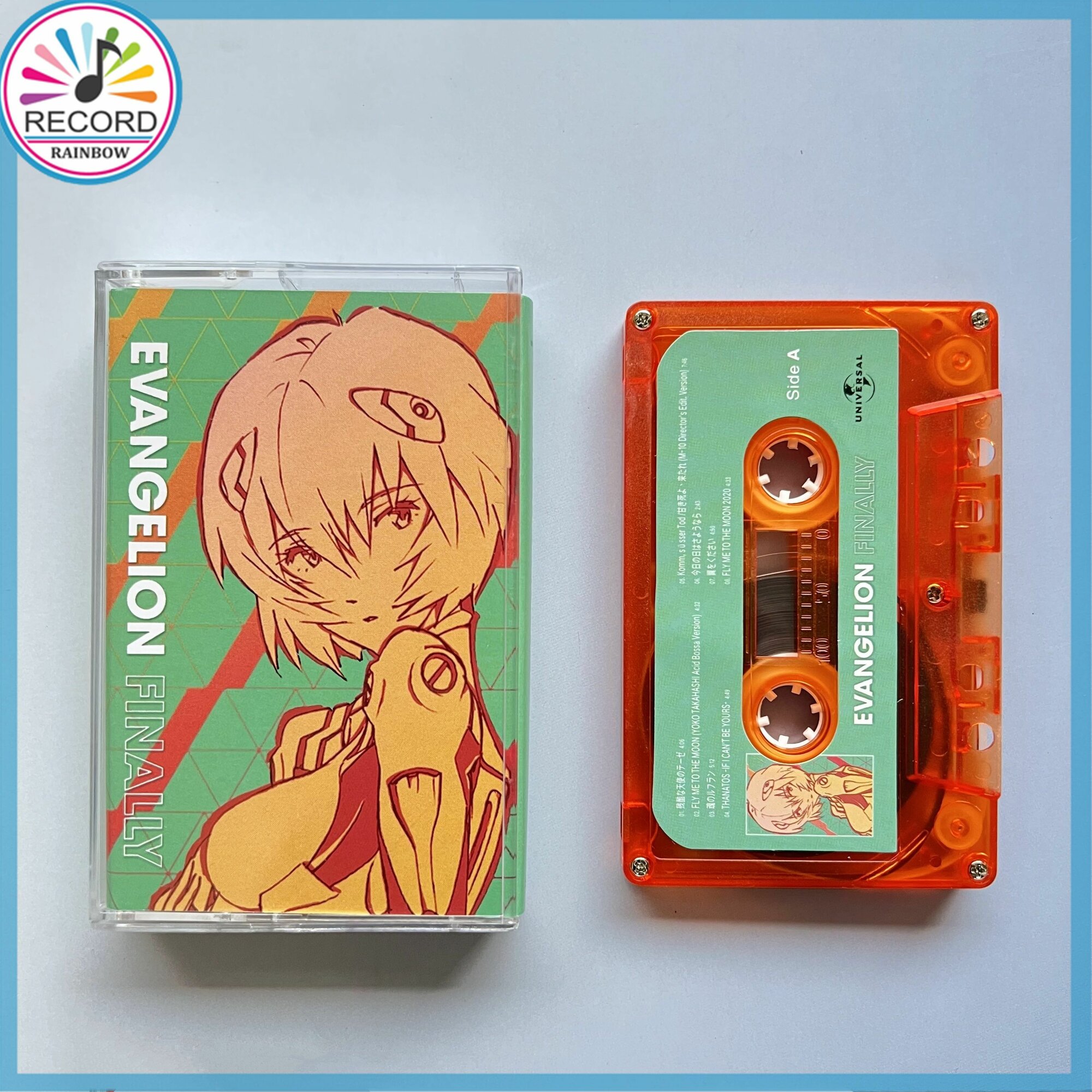 EVA Neon Genesis Evangelion кассета Совершенно новый Запечатанный коллекционная видеокассета аниме серия
