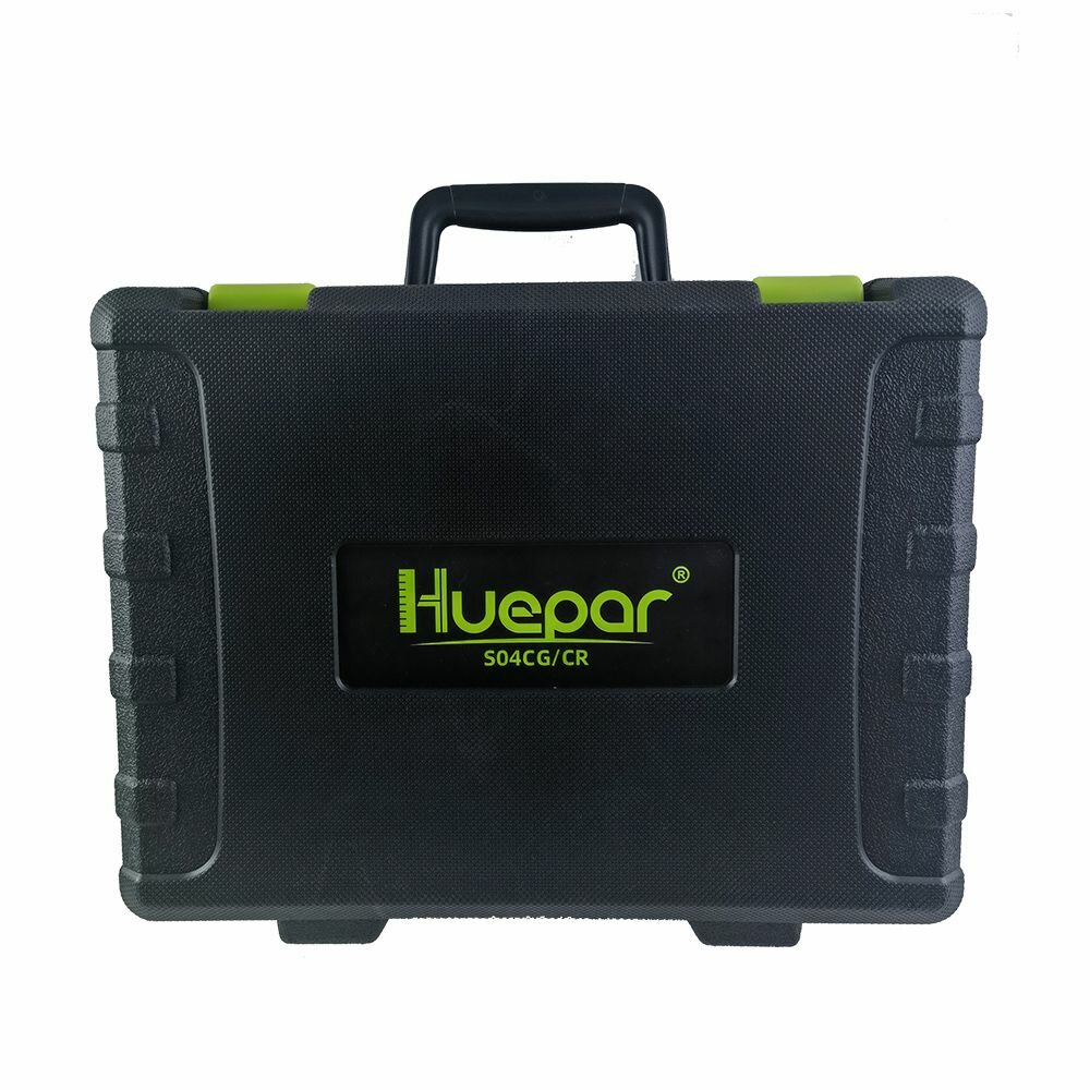 Ящик для инструментов для лазерного уровня Huepar S04CG, Чехол для переноски лазерного уровня, 355x370x130 мм