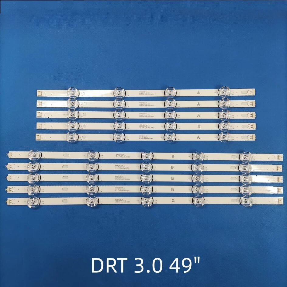 LED лента подсветка 9 диодов для телевизоров 49"