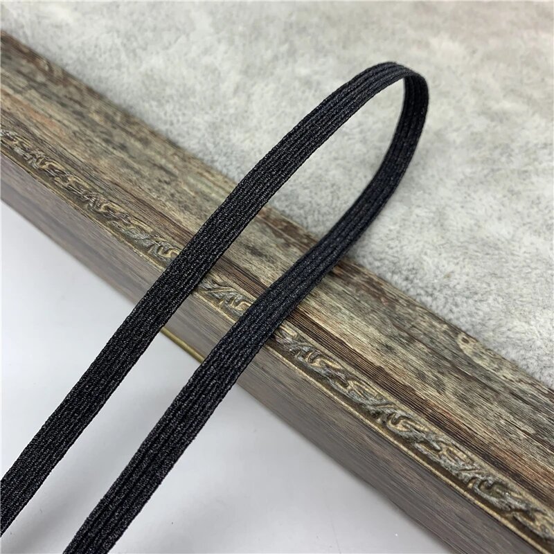 Эластичная лента RYFDBMauve 6 мм золотая 5 ярдов 10