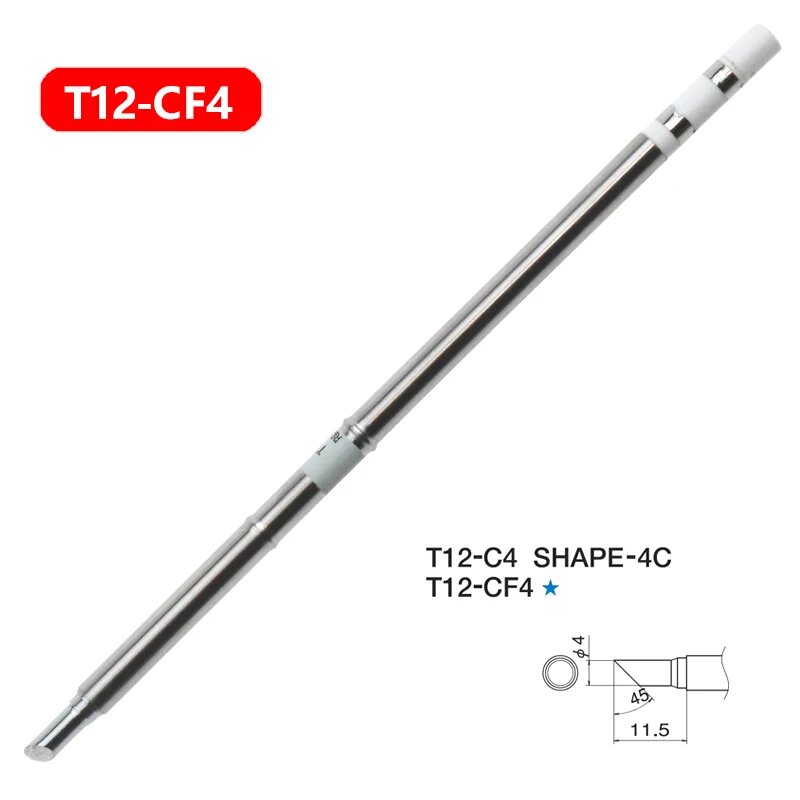 Наконечник паяльника T12 QUECOO, Цвет: T12-CF4