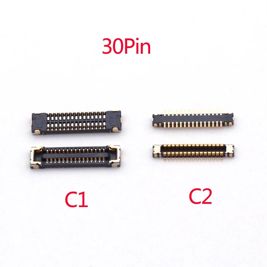 2 шт. 30 40 50 Pin ЖК-экран FPC разъем на материнской плате для TECNO Itel Oraimo Infinix USB зарядное устройство порт для зарядки