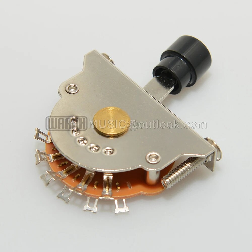 Металлический пятипозиционный переключатель для электрогитары waaah 4 Way