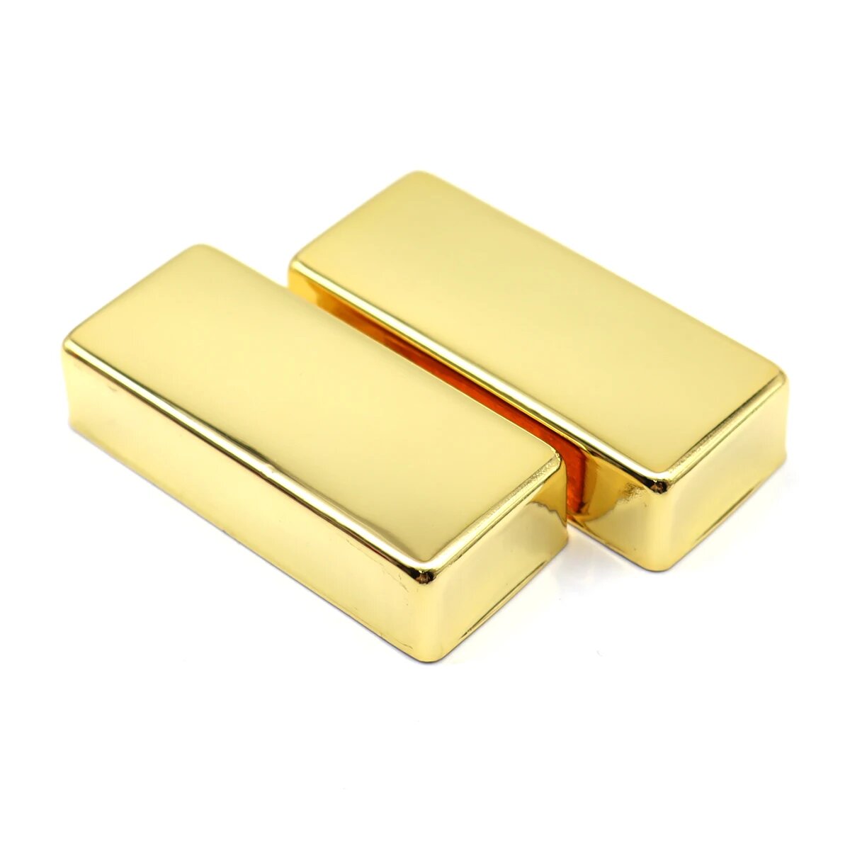 Латунные чехлы для хамбакера Haody guitar 2PCS Gold