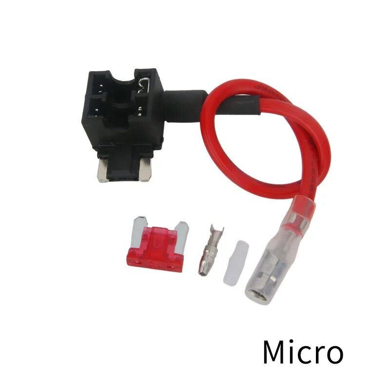 FAMCDI Мини автомобильный держатель предохранителя 10А 10A, T Micro