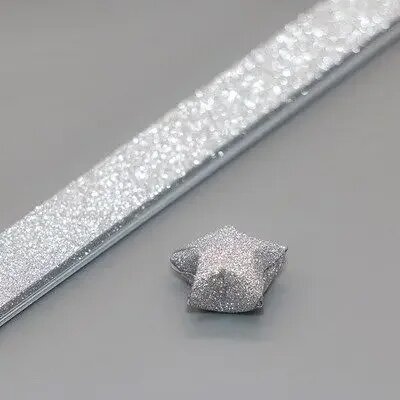 Бумага для оригами "Lucky Star", 140 листов Серебряный, silver 7packs140shee