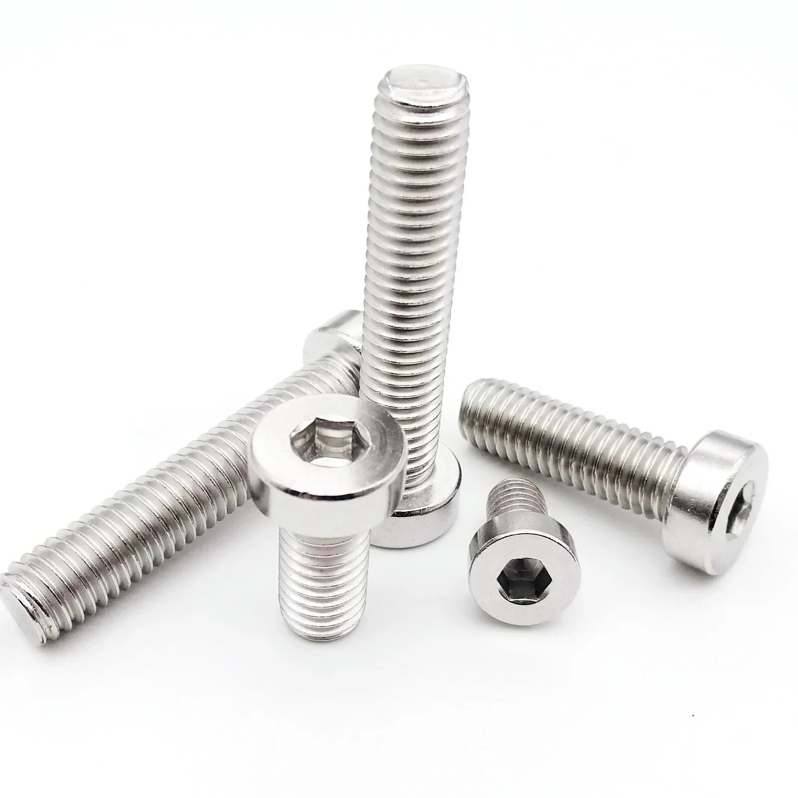 Низкопрофильные болты HZYUEGOU из нержавеющей стали М3-М12 12 мм, M8 5pcs