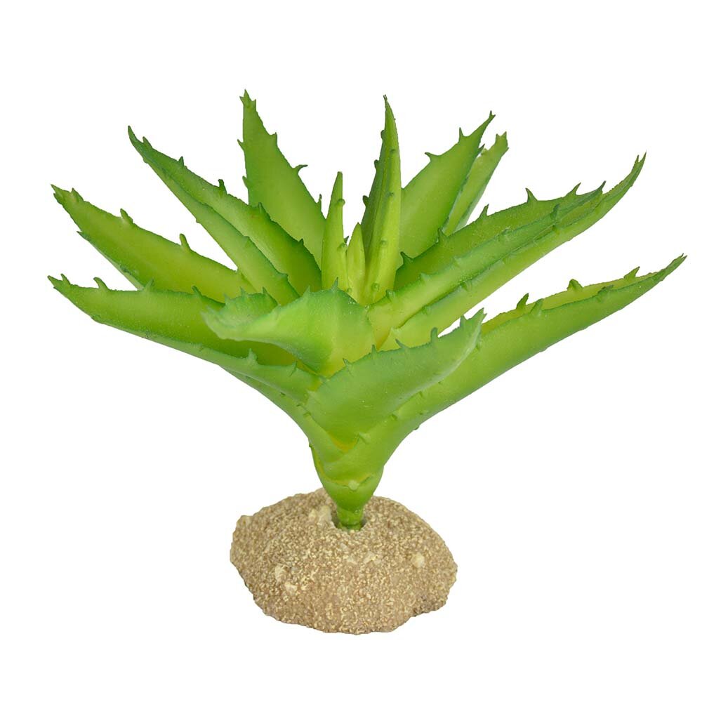 Растение пластиковое Gloxy Алоэ, 14х12,5х12 см