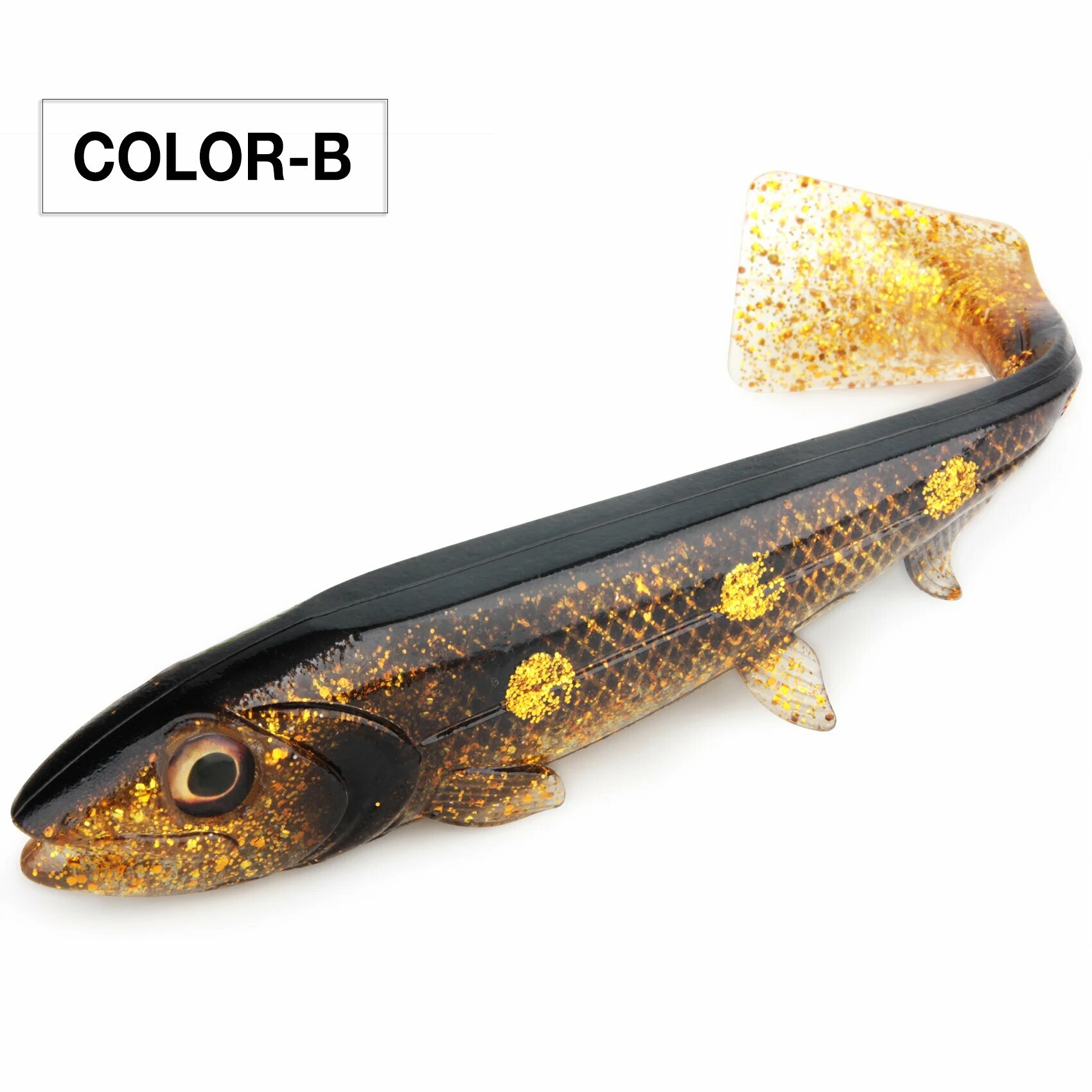 Spinpoler Bombshad 14cm Color-B силиконовая приманка