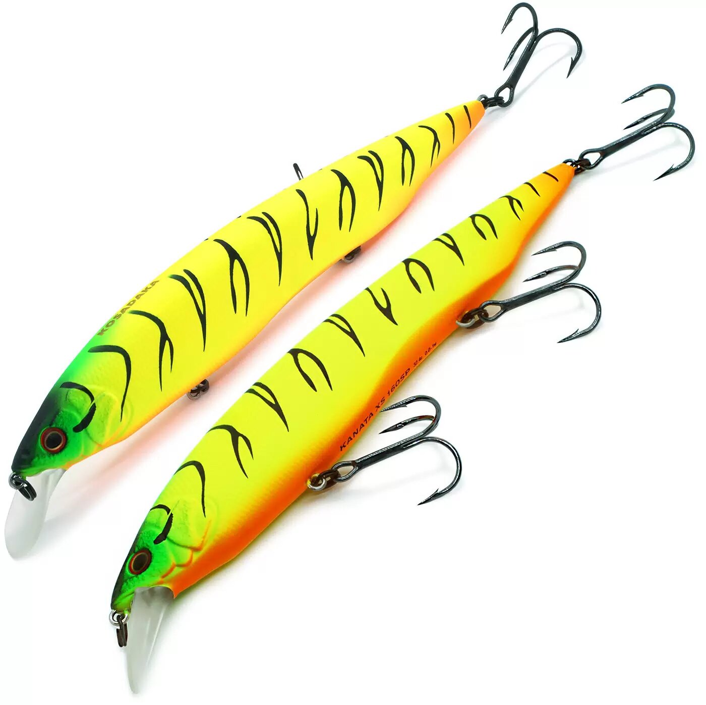 Воблер для рыбалки Kosadaka KANATA XS 160SP TT, 160.0 мм, 30.7 г, заглубление 0.0-1.0 м, TT