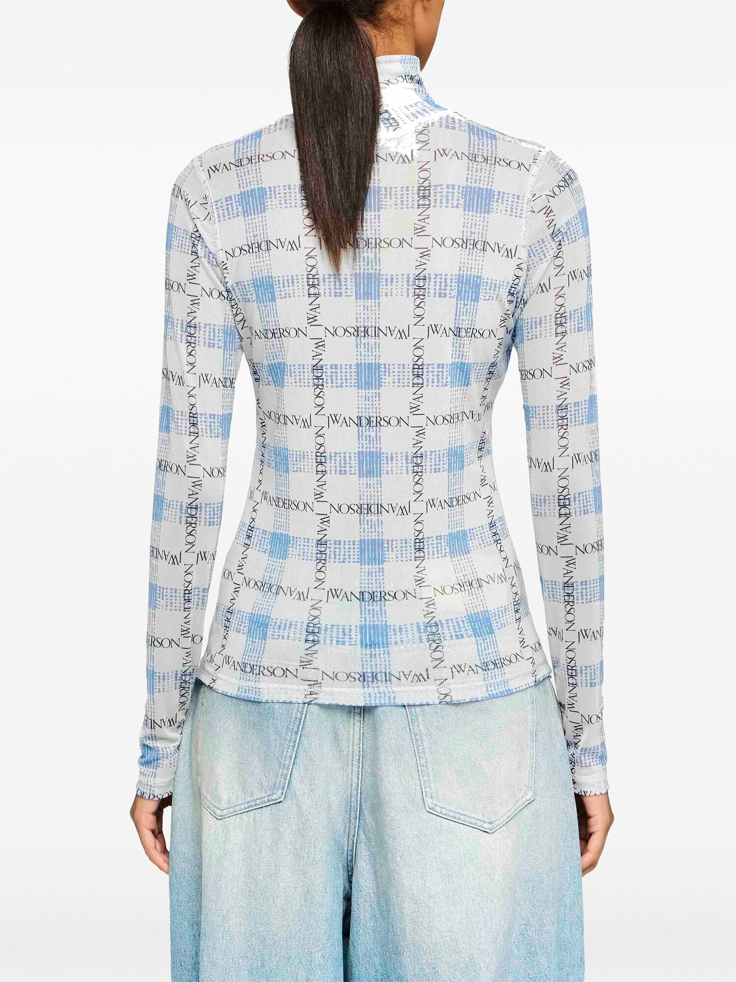 Топ JW Anderson, размер 6, синий — фото 1