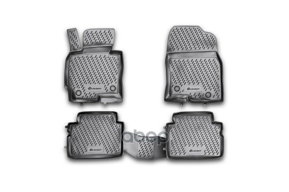 Коврики в салон MAZDA CX5, 2011-2016, 4 шт. (полиуретан) ELEMENT арт. CARMZD00023h