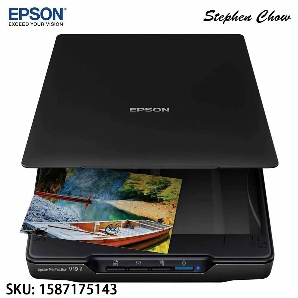 Сканер планшетный EPSON Perfection V19ii А4, 10,4 сек-. xz
