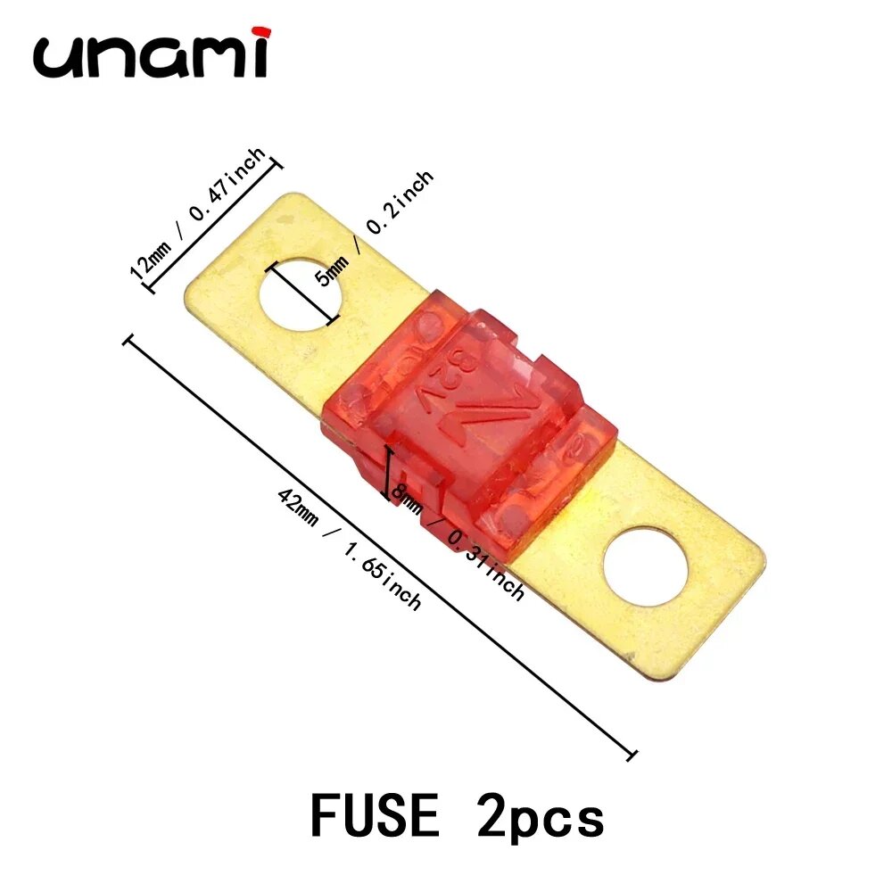 Держатель предохранителей ANS-H 40A, O type Fuse x 2pcs