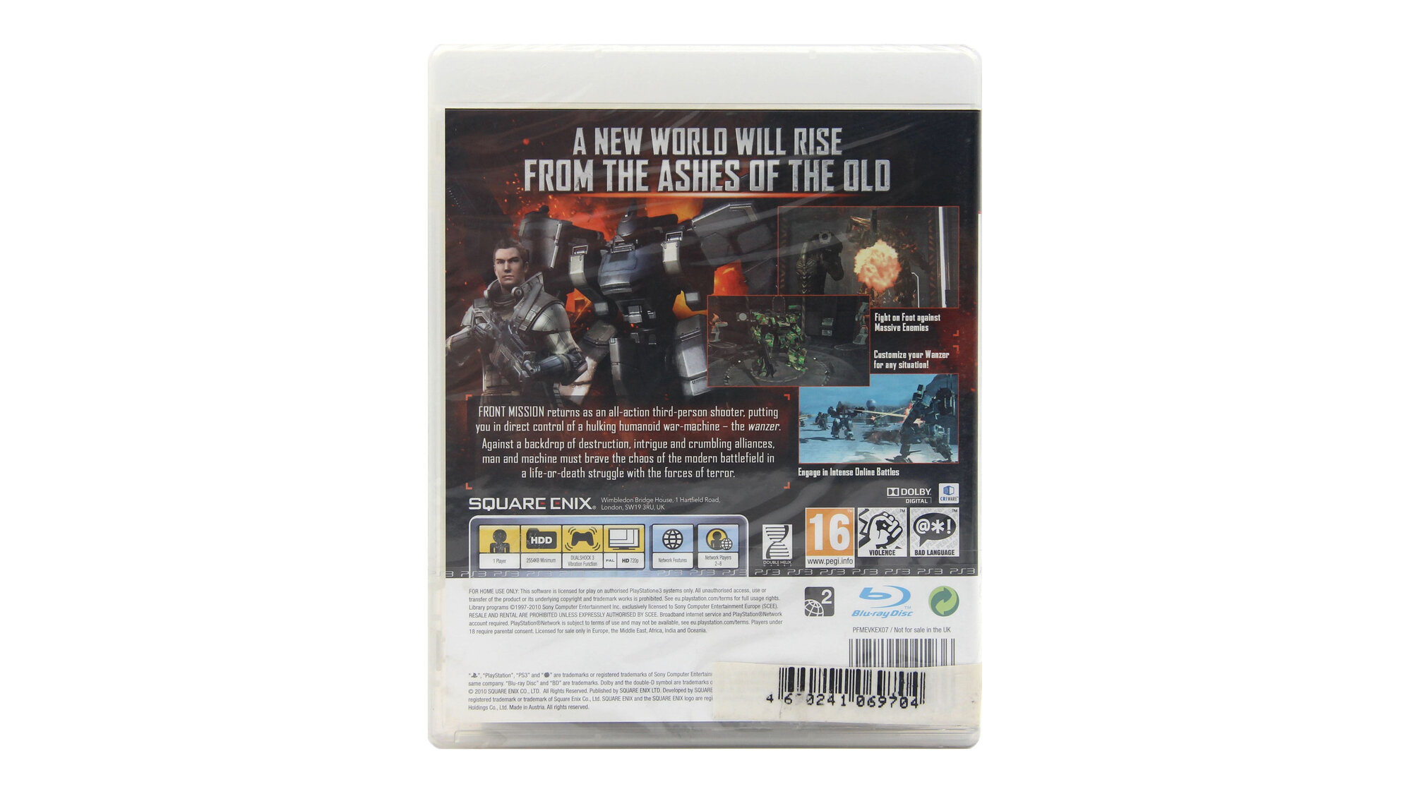 Front Mission Evolved (PS3, Новый) — фото 1