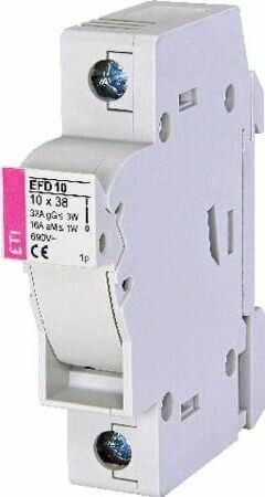 Разъединитель ETI 002540301 EFD 10 1p (с адаптером), 1 шт