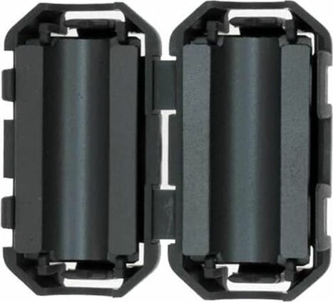 Феррит TDK ZCAT2035-0930A-BK двухэлементный, на круглый провод, A 35мм, В 28мм, С 9мм, 1 шт