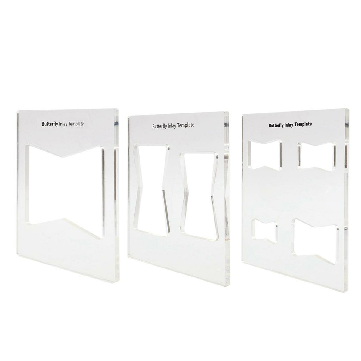 Шаблоны для ключей с бабочками из 3 предметов