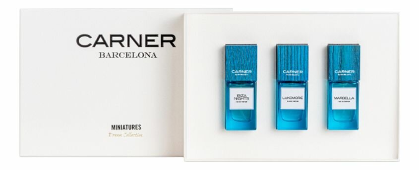 Carner Barcelona Set Парфюмерная вода унисекс 45 ml (3x15) ml (Latin Lover, Bo Bo, Cuirs)