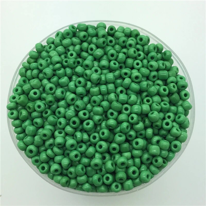 RYFDB Mauve Чешский стеклянный бисер 3 мм 200 шт Зеленый, 3mm 45