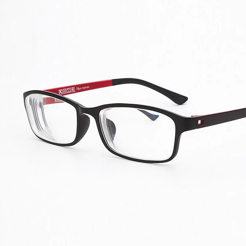 BINSYSU TR90 очки для близорукости -0.5 -1.0 -1.5 -2.0 -2.5 To -6.0 red frame, Красный, Myopia -600