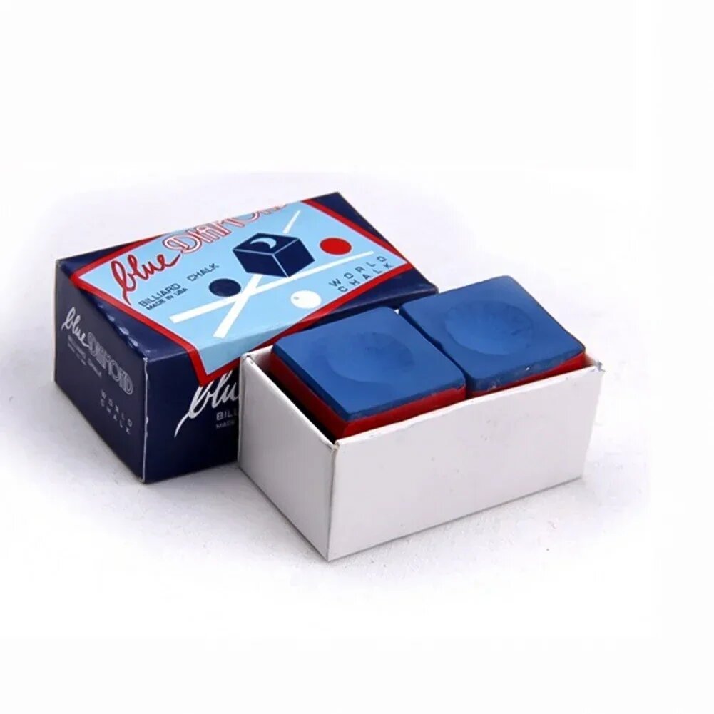 Синий мел для бильярда 2 шт.