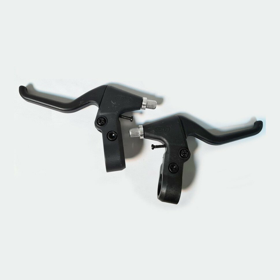 Тормозные ручки WL-324P, пластик, чёрные, пара