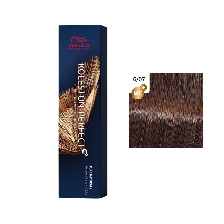 Wella Koleston Perfect ME+ 6/07 - Стойкая краска кипарис 60 мл