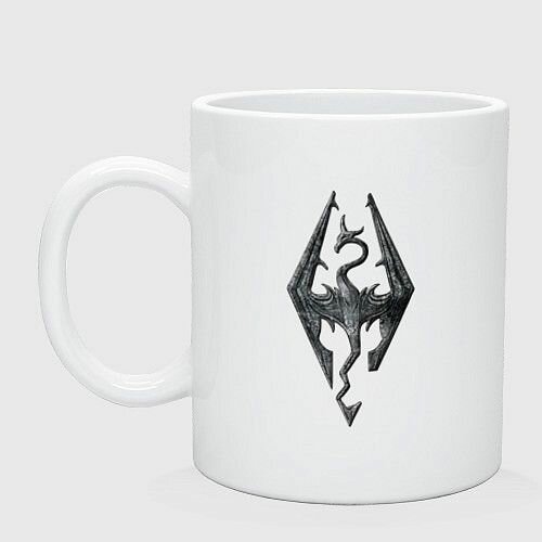 Скайрим лого SKYRIM LOGO Керамическая кружка