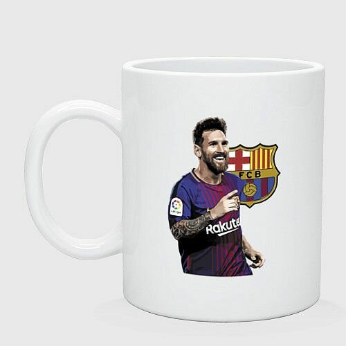 Lionel Messi Barcelona Argentina Керамическая кружка