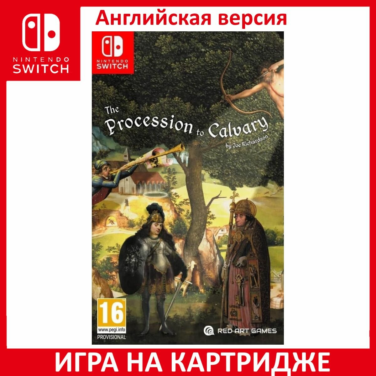 Игра The Procession to Calvary Switch Картридж на Nintendo Switch Английская версия