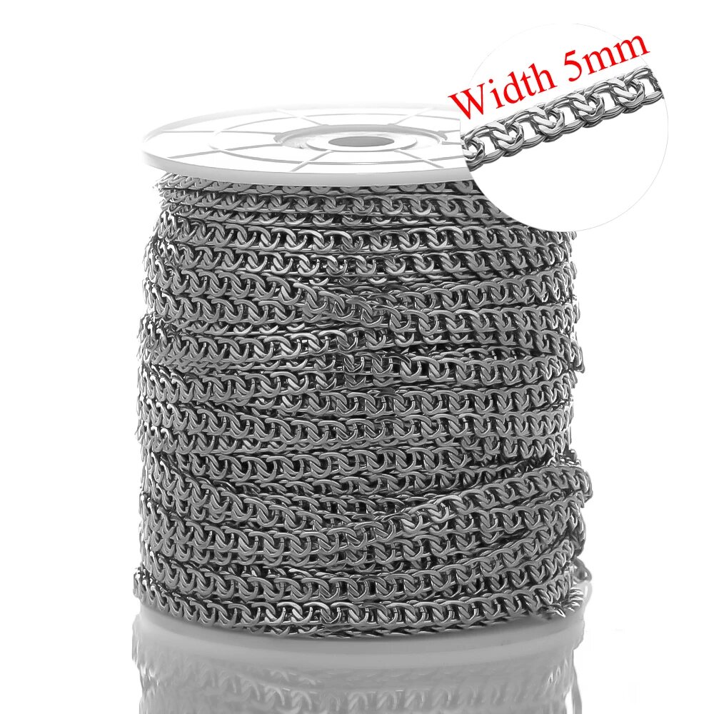 Цепь из нержавеющей стали steel 5mm