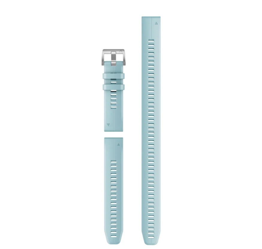QuickFit 22 Watch Bands Azure Silicone (3-piece Dive Set) 010-13357-00