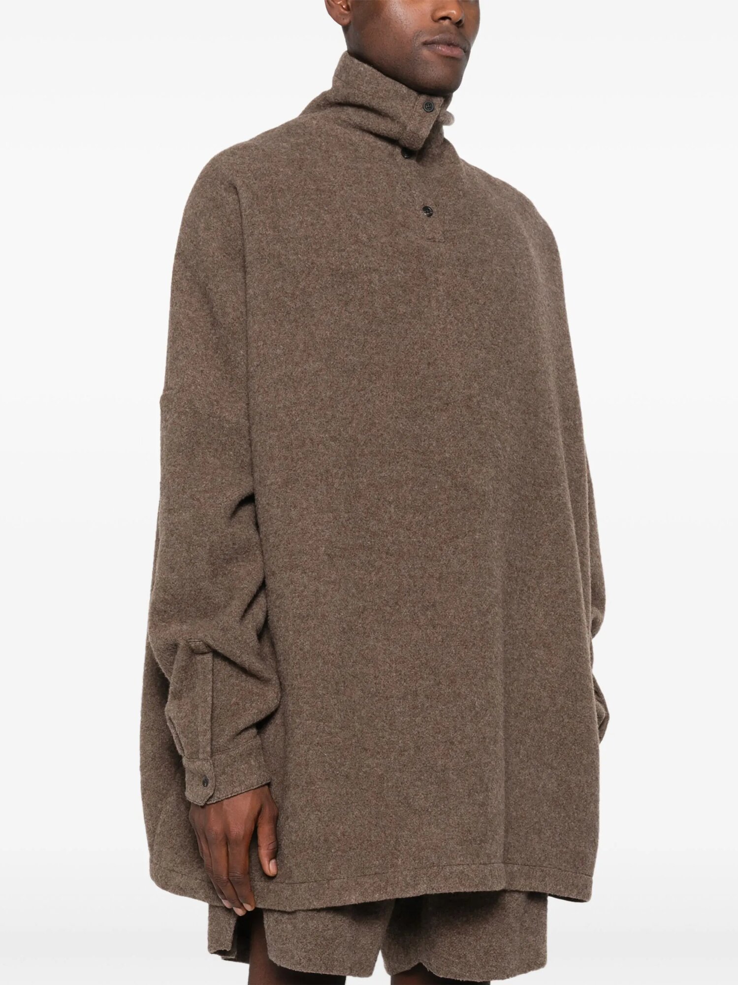 Свитер Rick Owens Jumbo Tabard, размер OneSize, , brown — фото 1