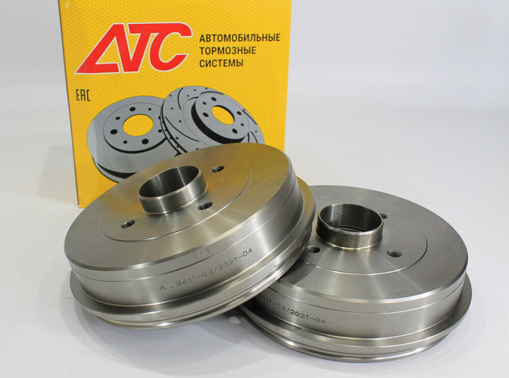 Барабан тормозной ATC, задний, для нескольких моделей автомобилей