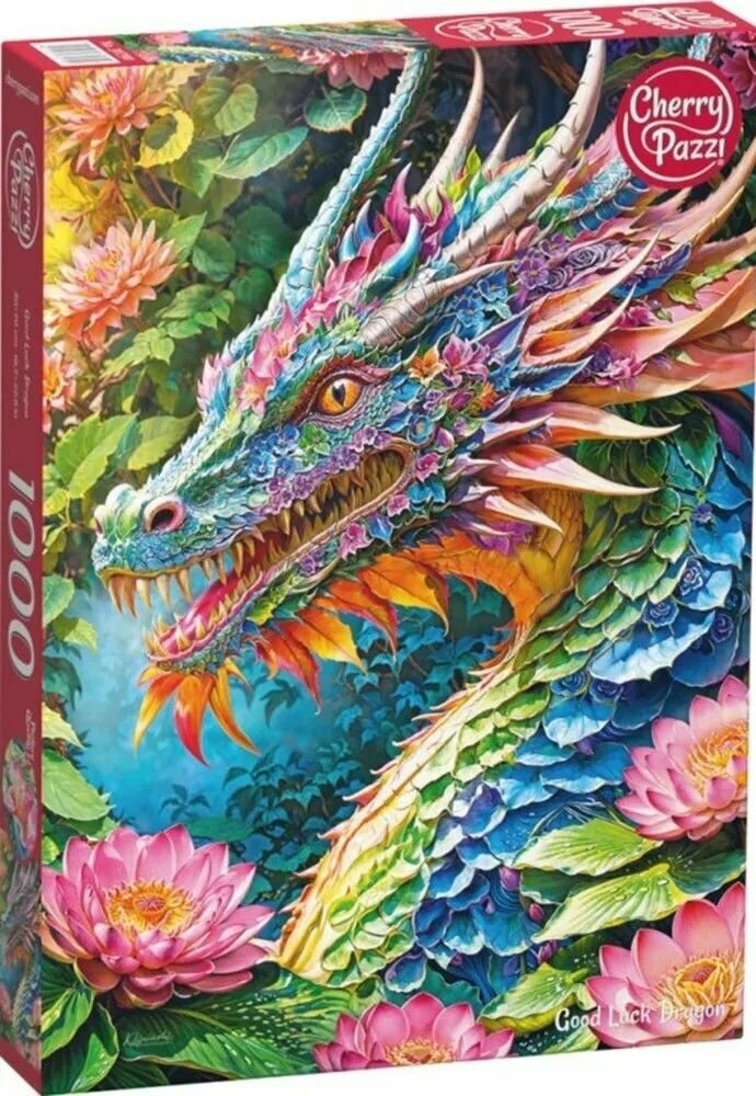 Пазлы 1000 элементов для взрослых Дракон удачи, Cherry PazzI